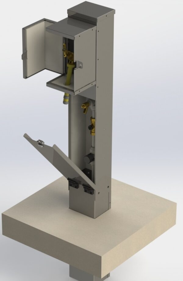 Below Ground Standpipe by Ormi Box